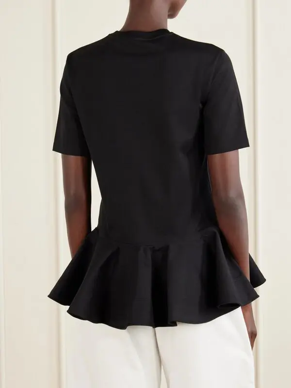 Alaïa Peplum Hem Top