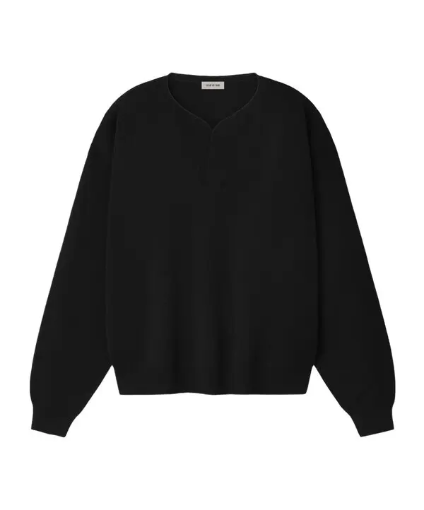 Fear Of God Merino Milano Knit Henley Sweater