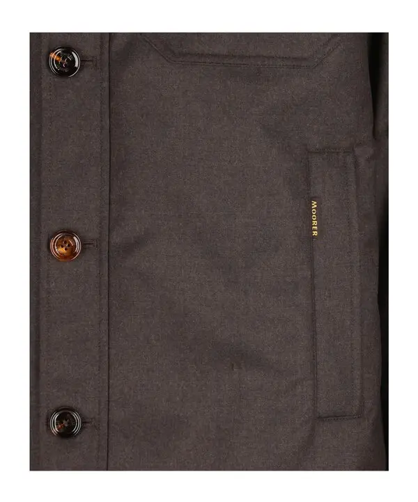 MOORER Long-sleeved Casual Jacket