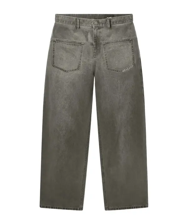 Axel Arigato Wide-leg Jeans - Grey