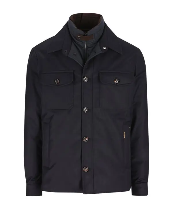 MOORER Long-sleeved Casual Jacket