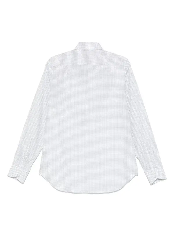 Canali Check Shirt