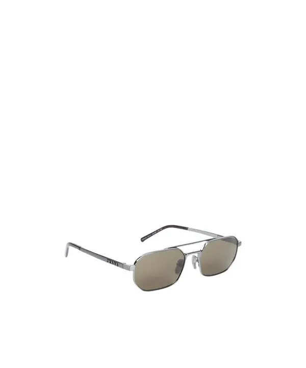Prada Geometric-frame Sunglasses