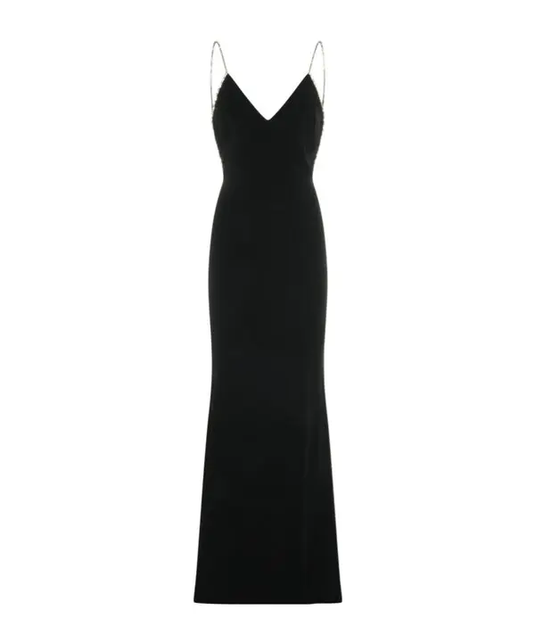 TOM FORD Embellished Strapped Dresses - Black