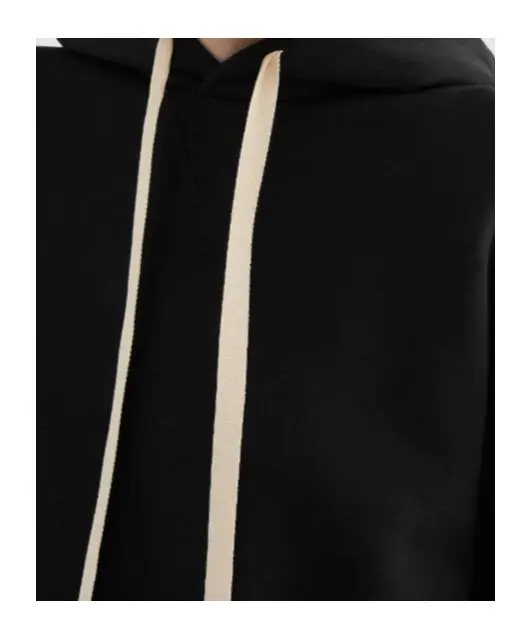 JIL SANDER Cotton Terry Hooded Sweatshirt