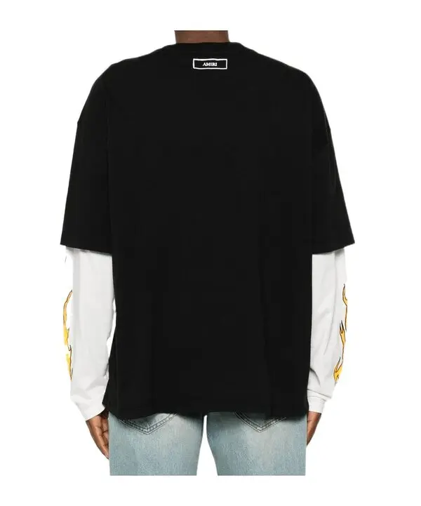 Amiri Burnt Out Lj T-shirt