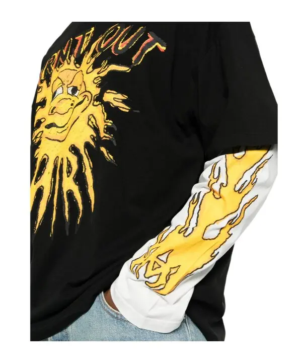 Amiri Burnt Out Lj T-shirt