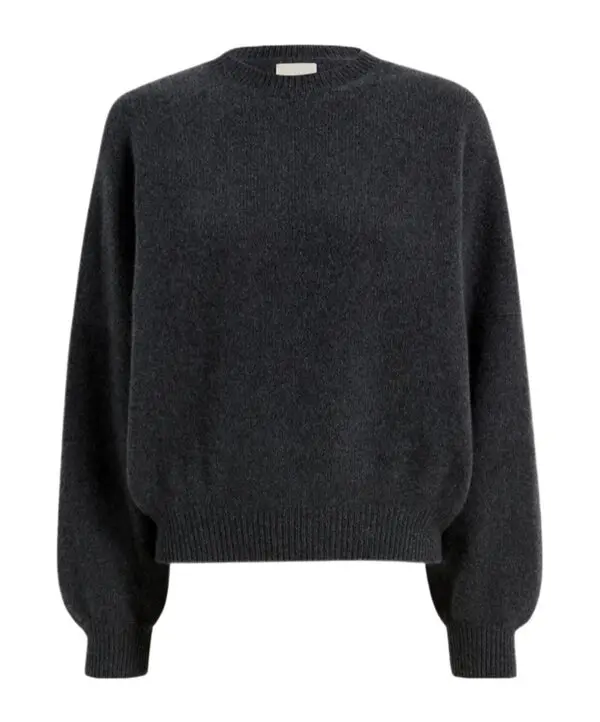 Khaite Long-sleeve Crew-neck Sweater - Black