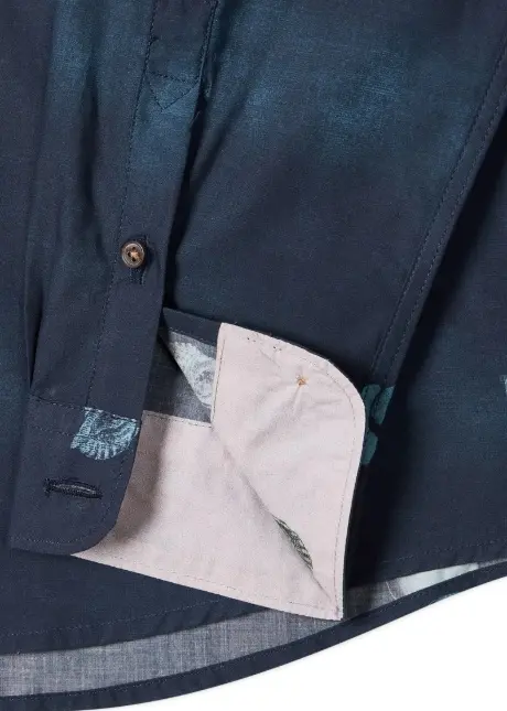 Paul Smith Sunbleached Snaps Poplin Shirt