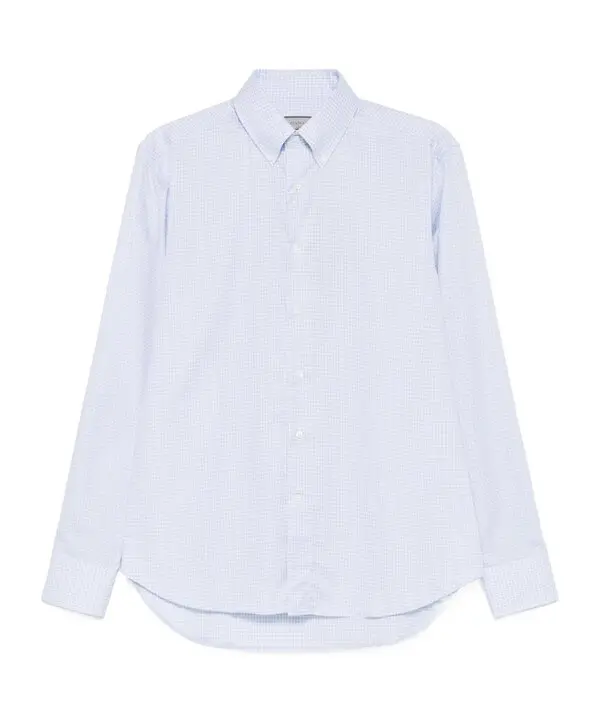Canali Long-sleeved Shirt - Light Blue