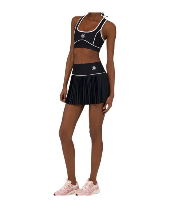 Amiri Logo-print Crossover-strap Sports Bra
