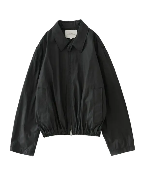 Studio Nicholson Long-sleeve Stand-collar Jacket - Black
