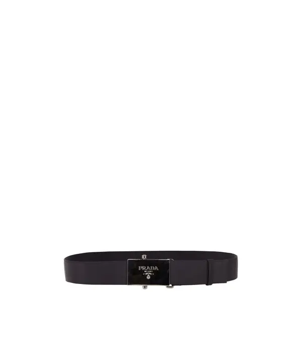 Prada Logo Belt