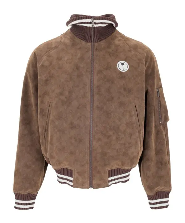 Palm Angels Zip-up Casual Jacket