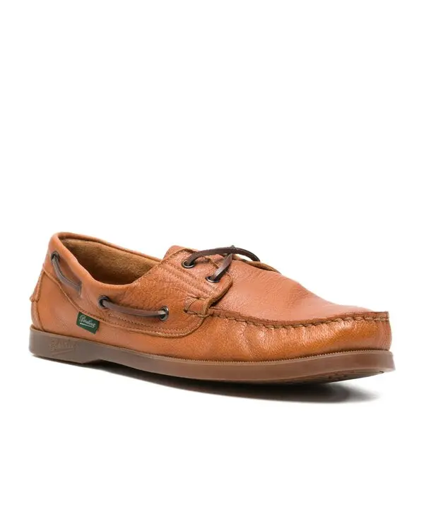 Paraboot Lace-up Leather Boat Shoes