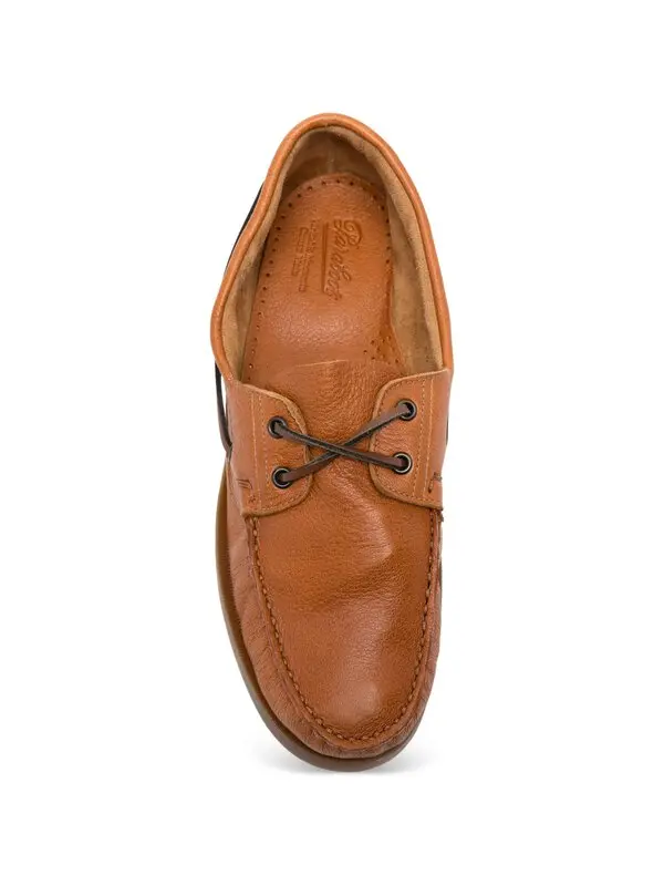 Paraboot Lace-up Leather Boat Shoes