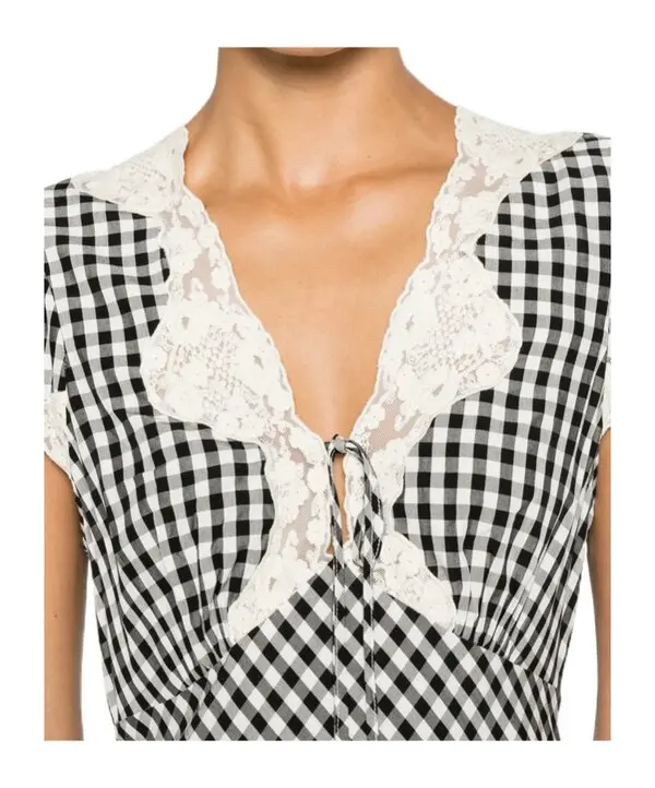 Rixo Plaid Dress