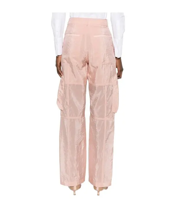 THE FRANKIE SHOP Belted Straight-leg Cargo Trousers