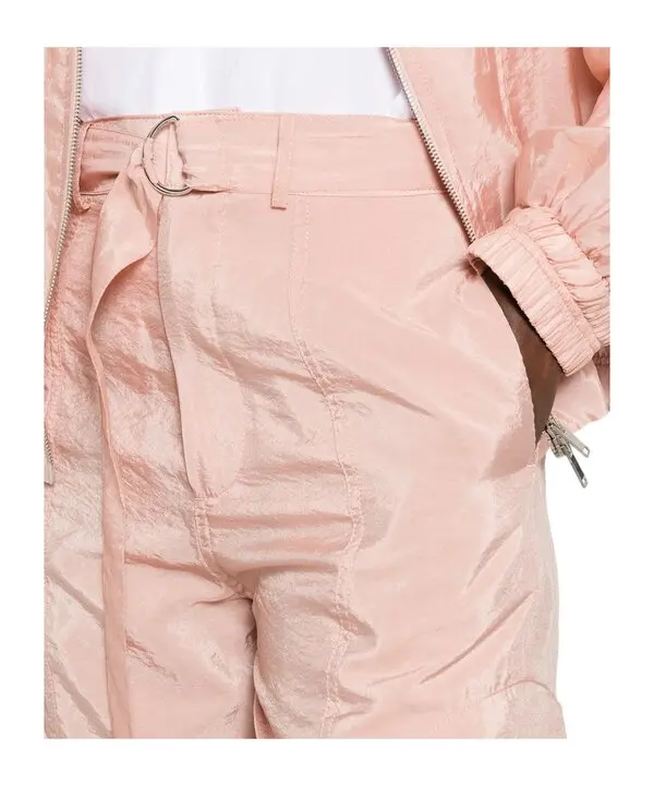 THE FRANKIE SHOP Belted Straight-leg Cargo Trousers