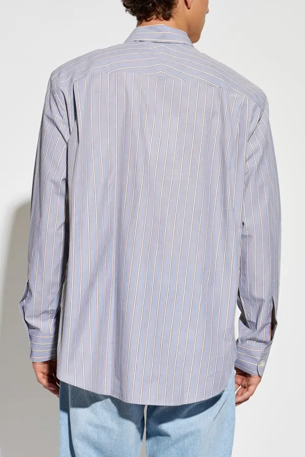 Studio Nicholson Striped Long-sleeve Shirt