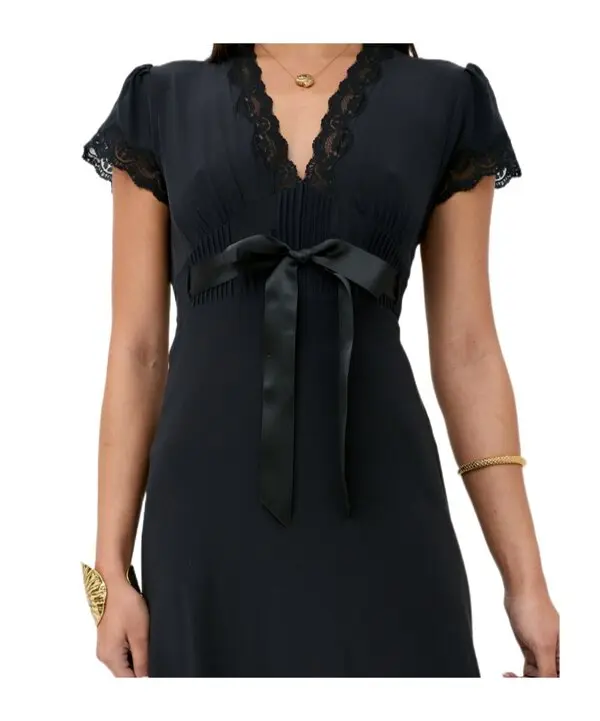 Rixo V-neck Dress