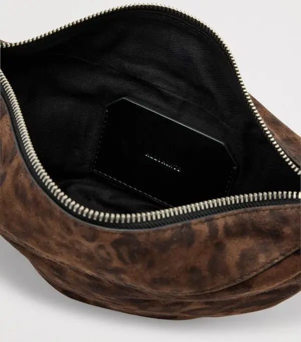 ALLSAINTS Micro Suede Luna Leppo Shoulder Bag