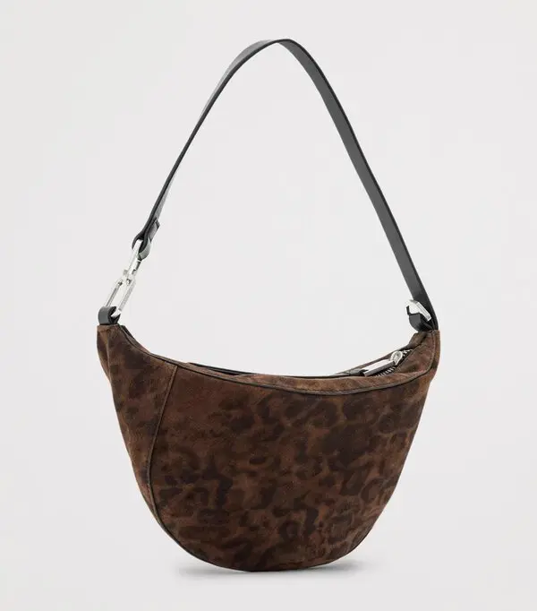 ALLSAINTS Micro Suede Luna Leppo Shoulder Bag
