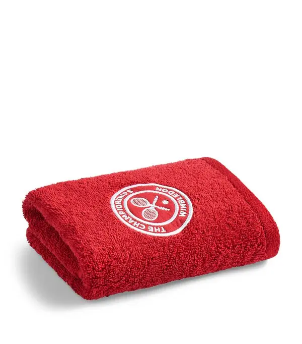 CHRISTY X Wimbledon Guest Towels - Red