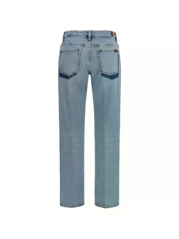 7 For All Mankind Calie Straight-leg Jeans