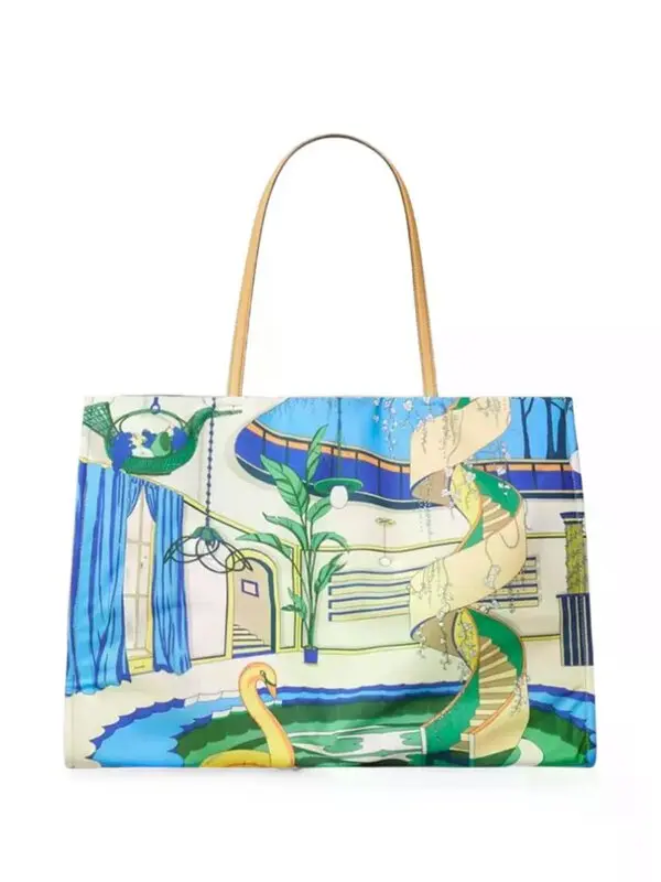 Tory Burch Ella Printed Tote Bag