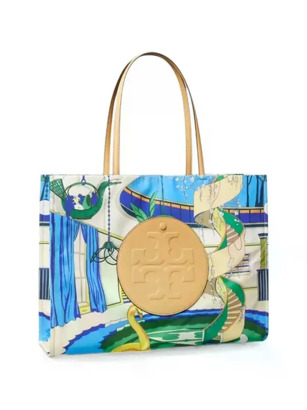 Tory Burch Ella Printed Tote Bag