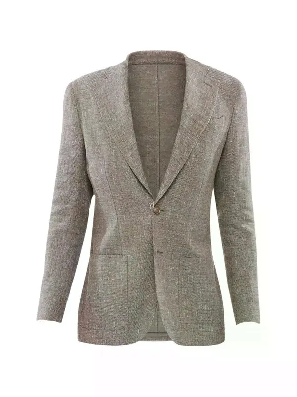 OGER Woven Notch-lapel Blazer