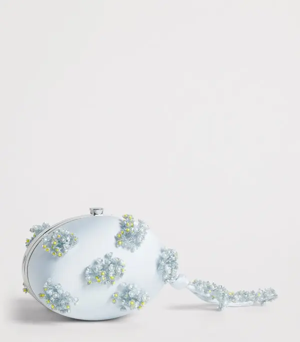 SELF-PORTRAIT Embellished Clutch Bag
