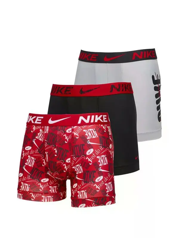 Nike Logo-waistband Boxer Briefs - Red