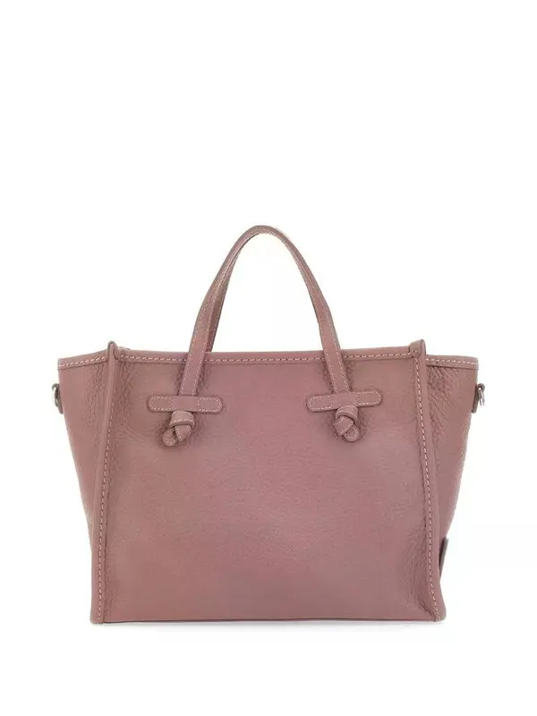 MARCELLA CLUB Grain Leather Tote Bag - Pink