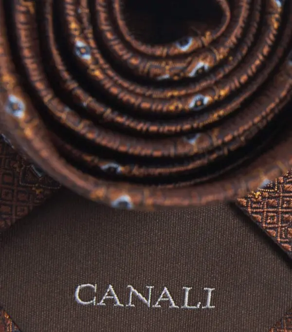 Canali Silk Jacquard Neck Tie
