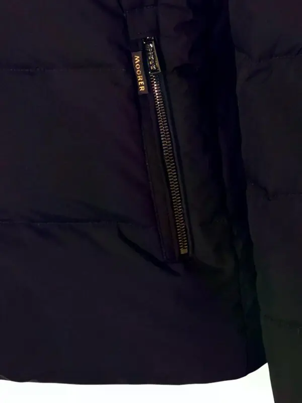 MOORER Padded Hooded Coat
