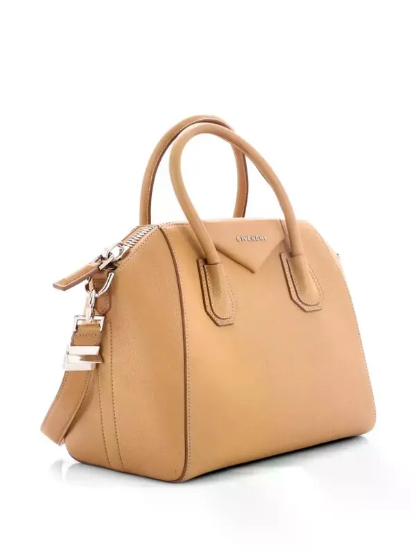 Givenchy Antigona Small Satchel In Leather - Brown
