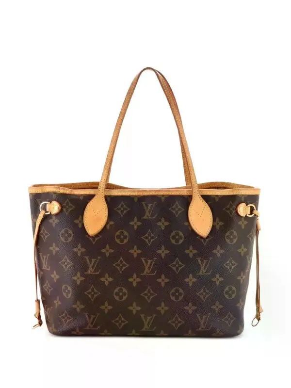 LOUIS VUITTON Monogram Canvas Tote Bag - Brown