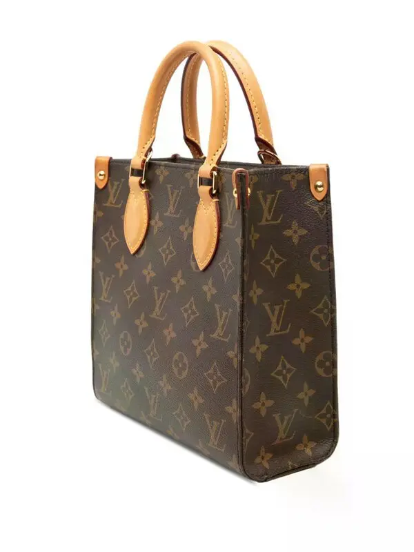 LOUIS VUITTON Monogram Sac Plat Bb Satchel