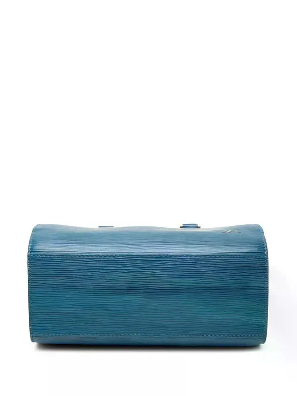 LOUIS VUITTON Epi Pont Neuf Pm Handbag - Blue