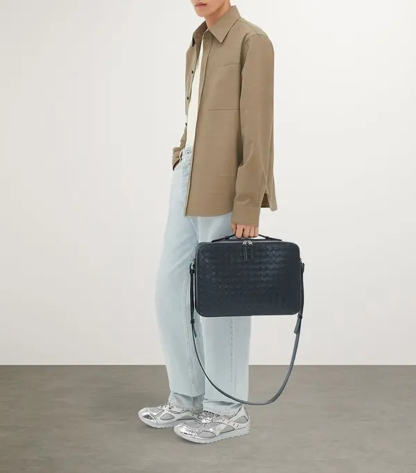 Bottega Veneta Slim Getaway Briefcase