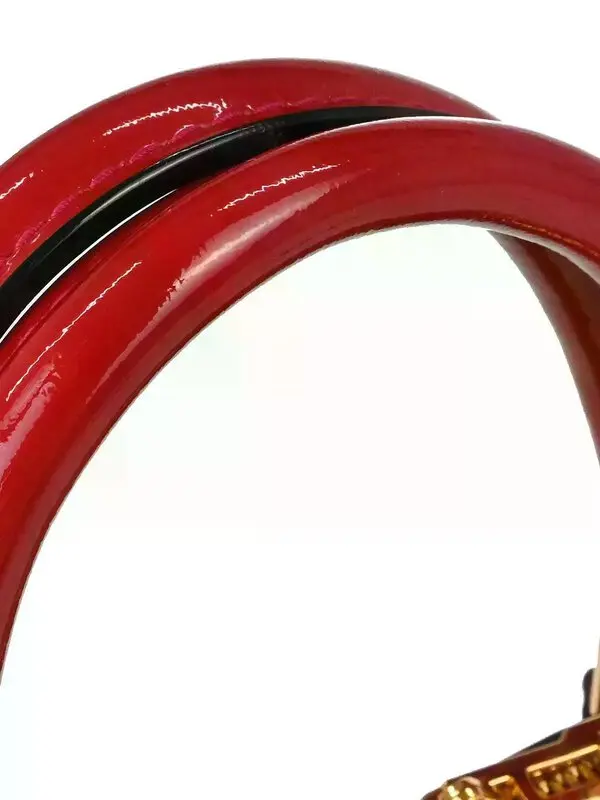 LOUIS VUITTON Vernis Alma Tote Bag - Red