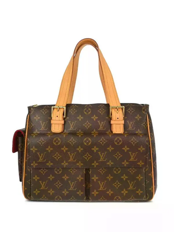 LOUIS VUITTON Multipli Cite Monogram Tote Bag - Brown