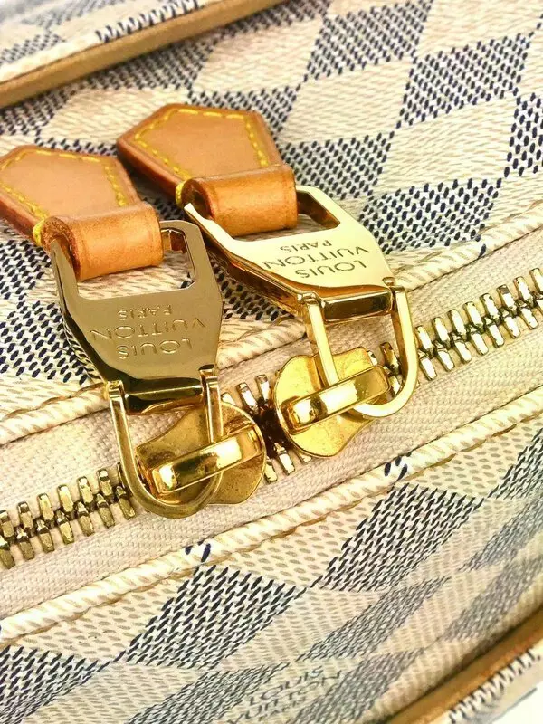 LOUIS VUITTON Damier Azur Figari Shoulder Bag - Neutrals