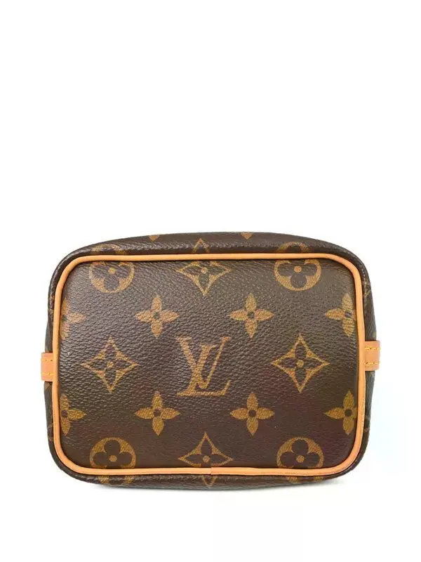 LOUIS VUITTON Monogram Nano Noe Bucket Bag