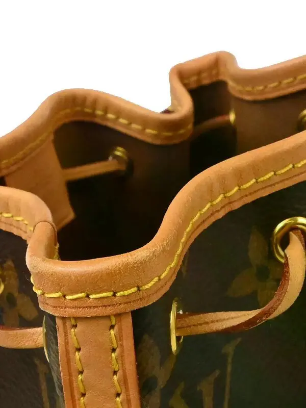 LOUIS VUITTON Monogram Nano Noe Bucket Bag
