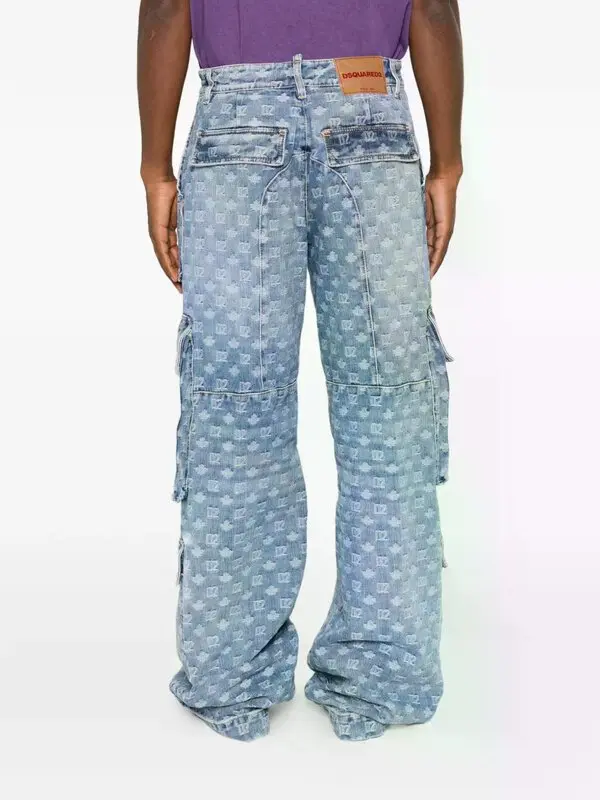 Dsquared2 Monogram Multi-pocket Jeans