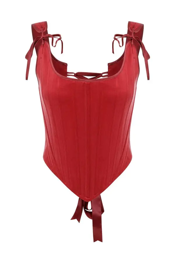 CANSU XI Le Corset Gaia - Red