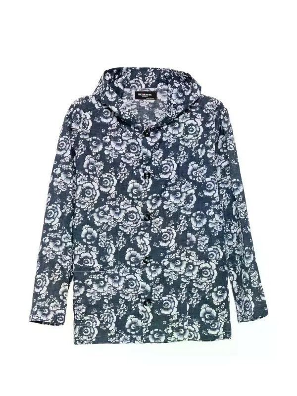Kiton Floral-print Shirt